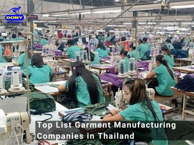 Top 7 Garment Manufacturing Companies in Thailand 2023