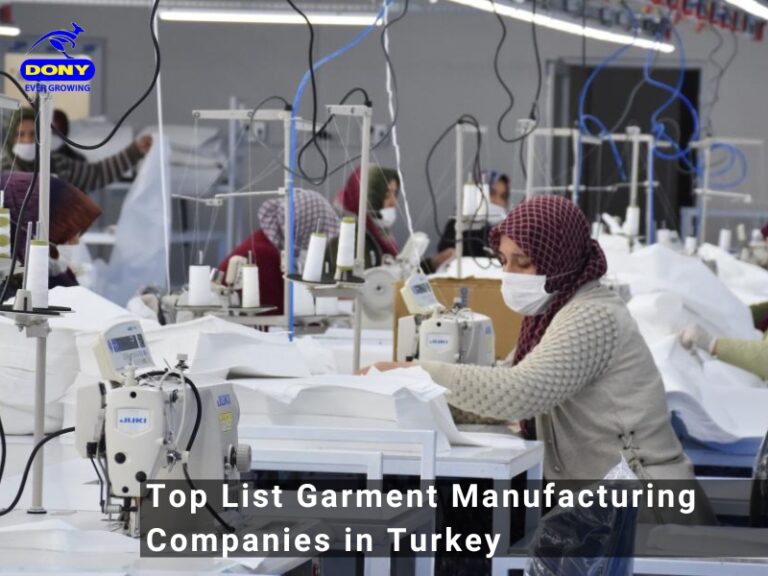 Top 6 Garment Manufacturing Companies in Turkey 2023
