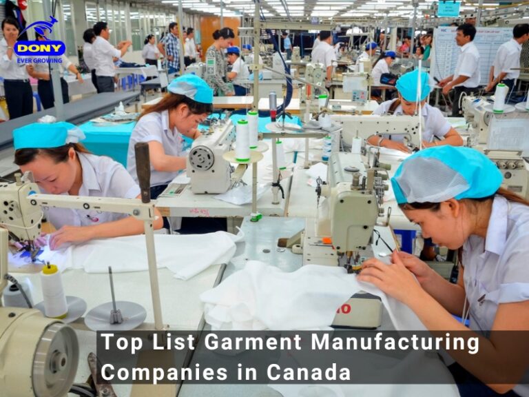Top 6 Garment Manufacturing Companies in Canada 2023