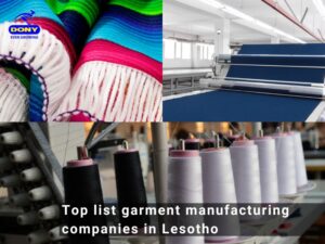 Top list garment manufacturing companies in Lesotho 2023