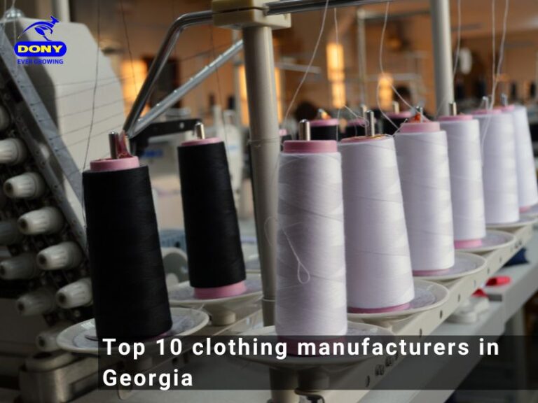 Top 10 clothing manufacturers in Georgia 2023